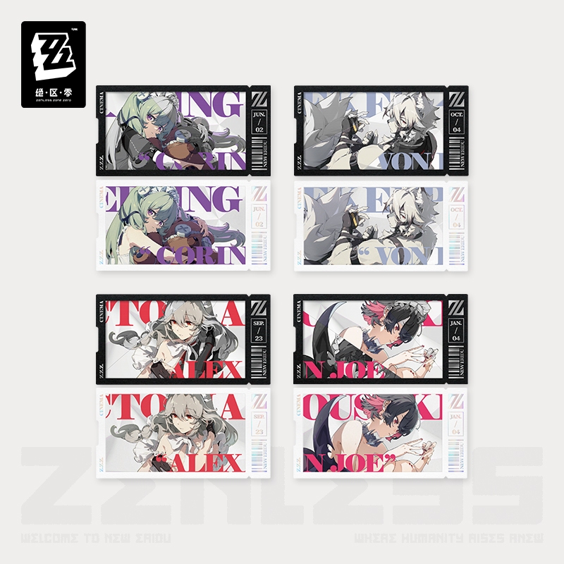 [ พร้อมส่ง / Official ] Zenless Zone Zero Mindscape Card Set - Victoria ...