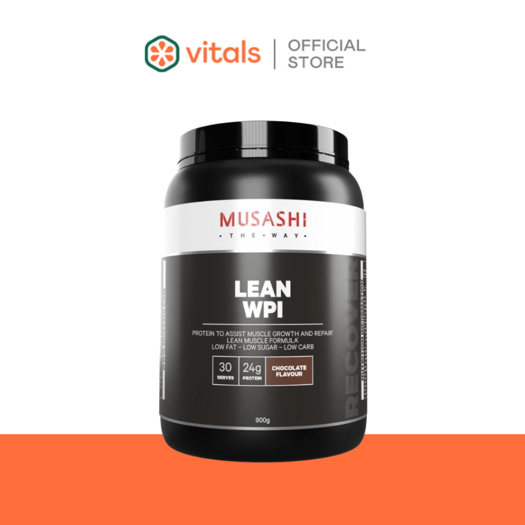 Musashi Lean WPI (900g) - Chocolate มูซาชิ ลีน โปรตีน (900 กรัม) - ช็อกโกแลต | Shopee Thailand