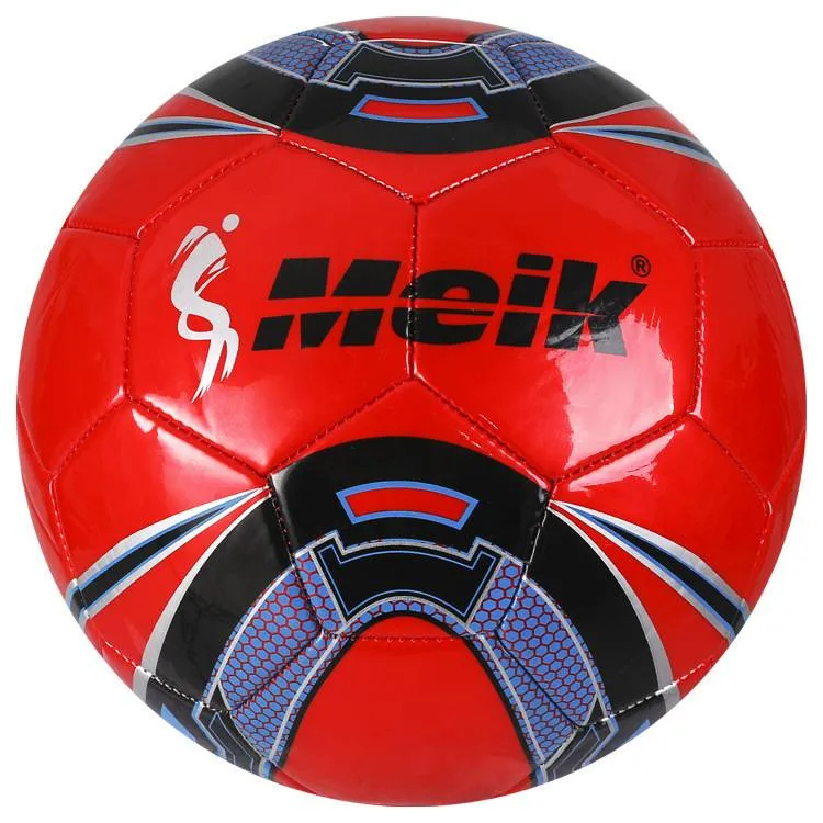 ลูกฟุตบอล Meik หนังเย็บ มี ขนาดมาตรฐานSize5 หนัง PU นิ่ม ทำความสะอาดง่าย ฟุตบอลมาตารฐาน สินค้า ...