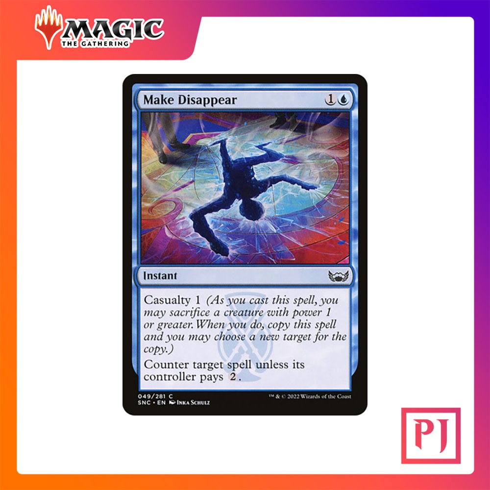 [MTG] Make Disappear [SNC] [BLUE] [COMMON] [NORMAL] [ENG] (การ์ดเมจิค ...