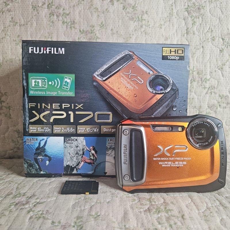 กล้องถ่ายรูปกันน้ำ fuji finepix xp170 | Shopee Thailand