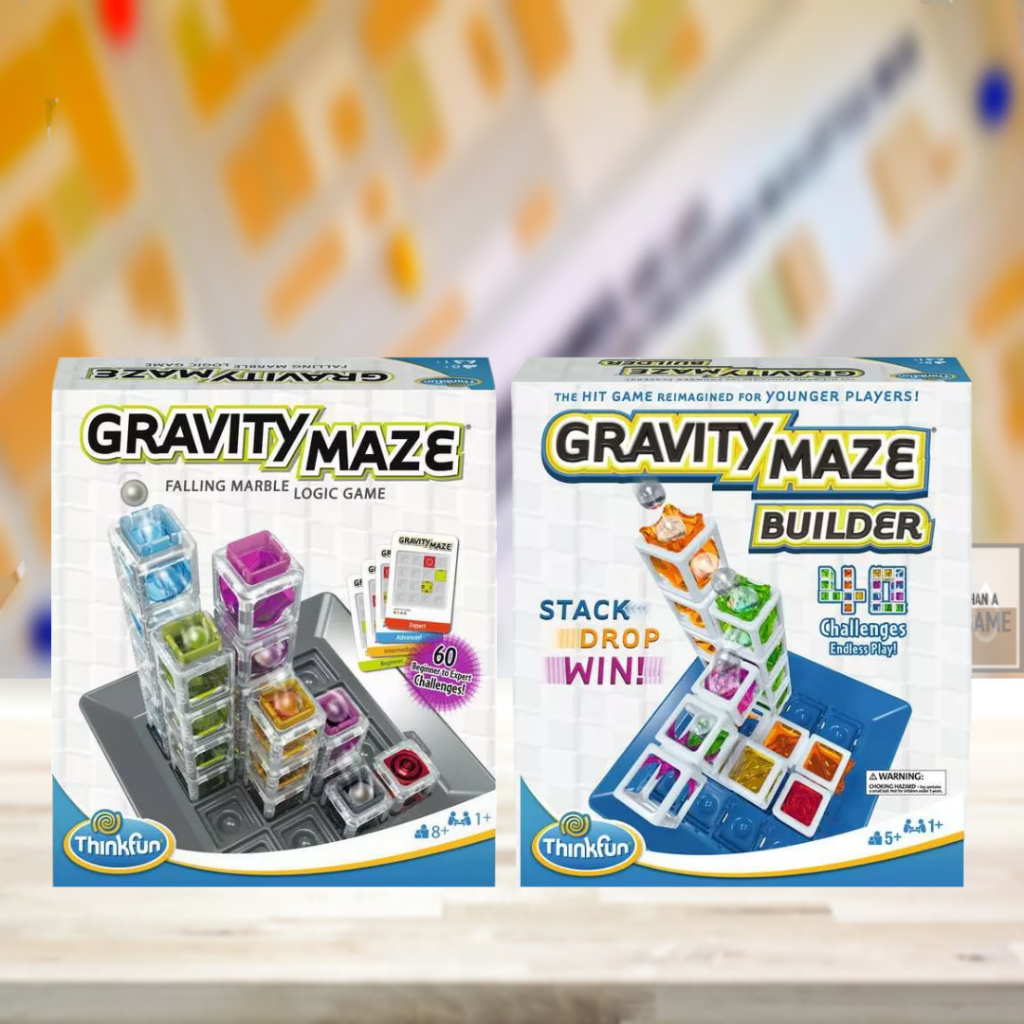 Gravity Maze / Gravity Maze Builders ( Falling Marble Logic Game ) [-Thinkfun ลิขสิทธิ์แท้ ...