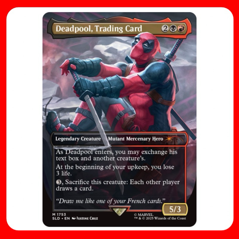 [MTG] Deadpool, Trading Card [SLD] [MULTI] [MYTHIC] [NORMAL] [ENG ...