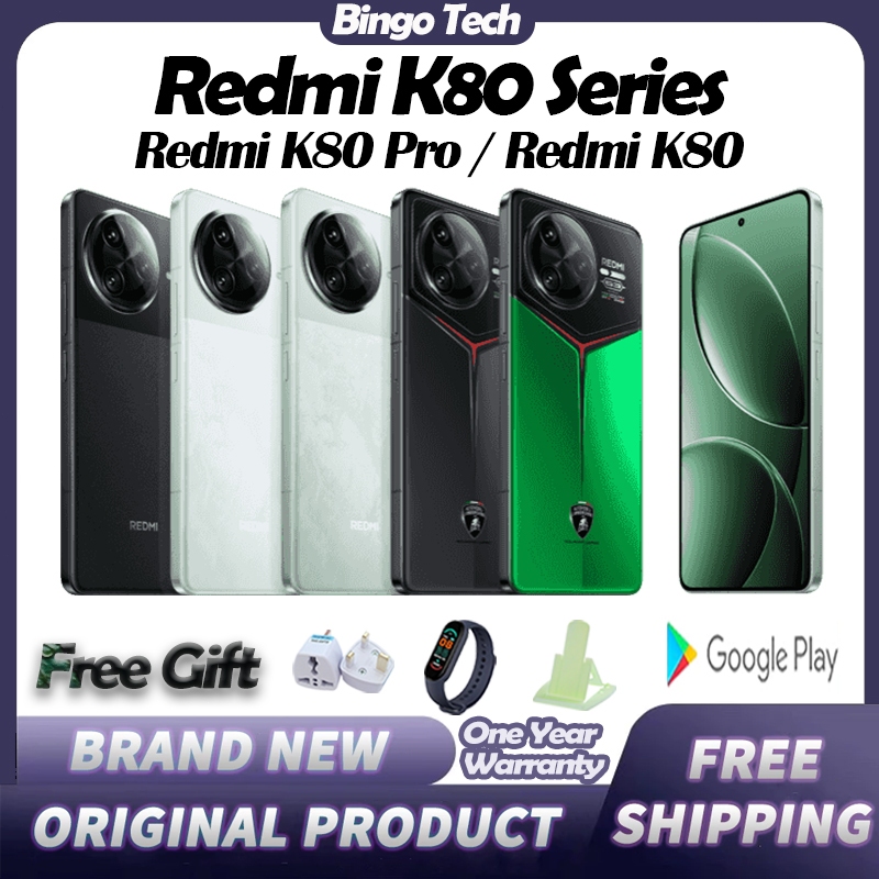Xiaomi Redmi K80 Pro Snapdragon 8 Elite 6000 mAh 120W Redmi K80 Snapdragon 8 Gen 3 6.67 ...