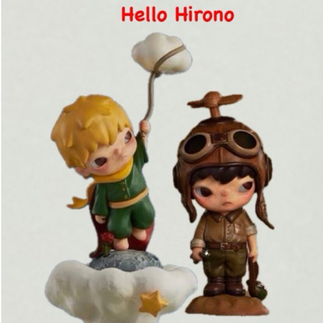 พร้องส่ง (ป้ายเหลือง)POPMART HIRONO secret the pilot (นักบิน) และsuper ...