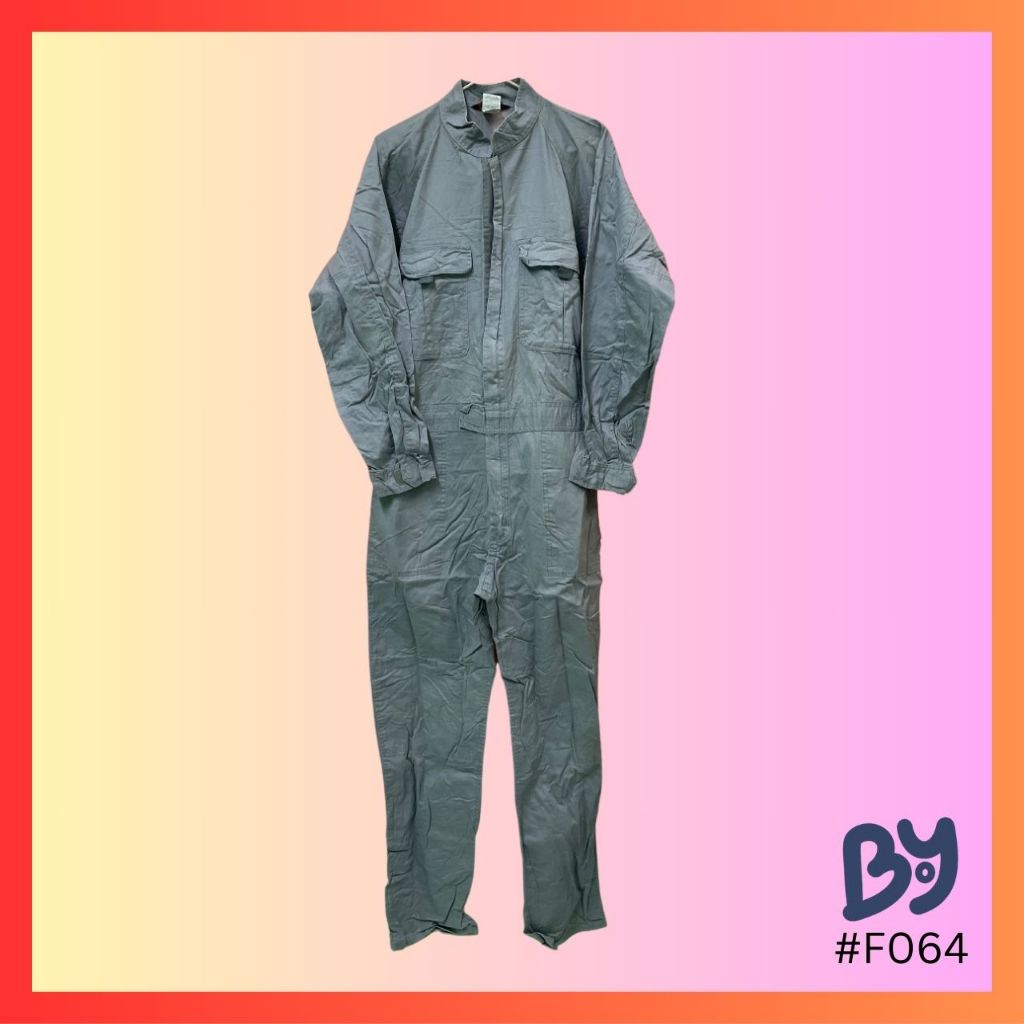 #F064/155 SOWA OVERALL SIZE: 2L ชุดหมี ชุดช่าง | Shopee Thailand