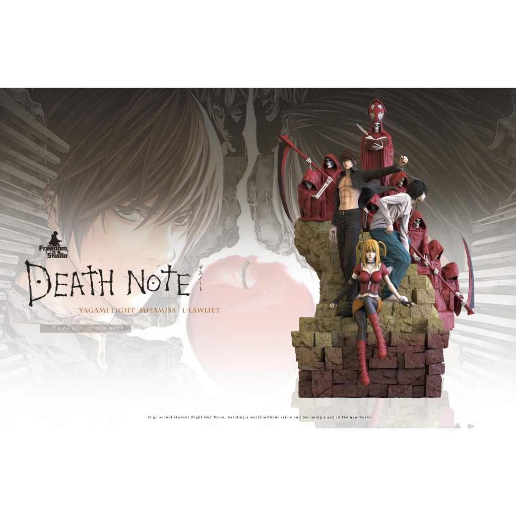 พรีออเดอร์ Freedom studio Death Note trio (Light, L, Misa) | Shopee ...