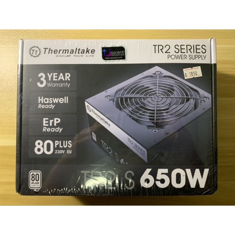 THERMALTAKE TR2 S 650W 80+ ( สินค้ามือหนึ่งค้างสต็อค ) | Shopee Thailand