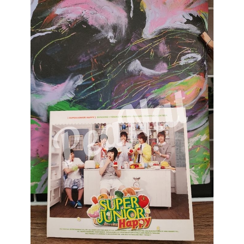 CD Super Junior Happy mini-album Cooking? Cooking! | Shopee Thailand
