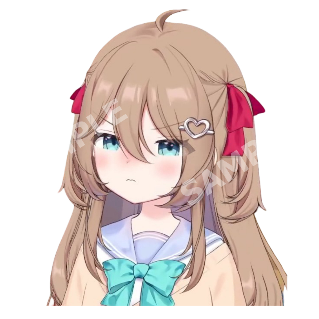 Neuro sama สติ๊กเกอร์ 2 แผ่น Neuro sama Vtuber Ai Stickers วีทูเบอร์ ...