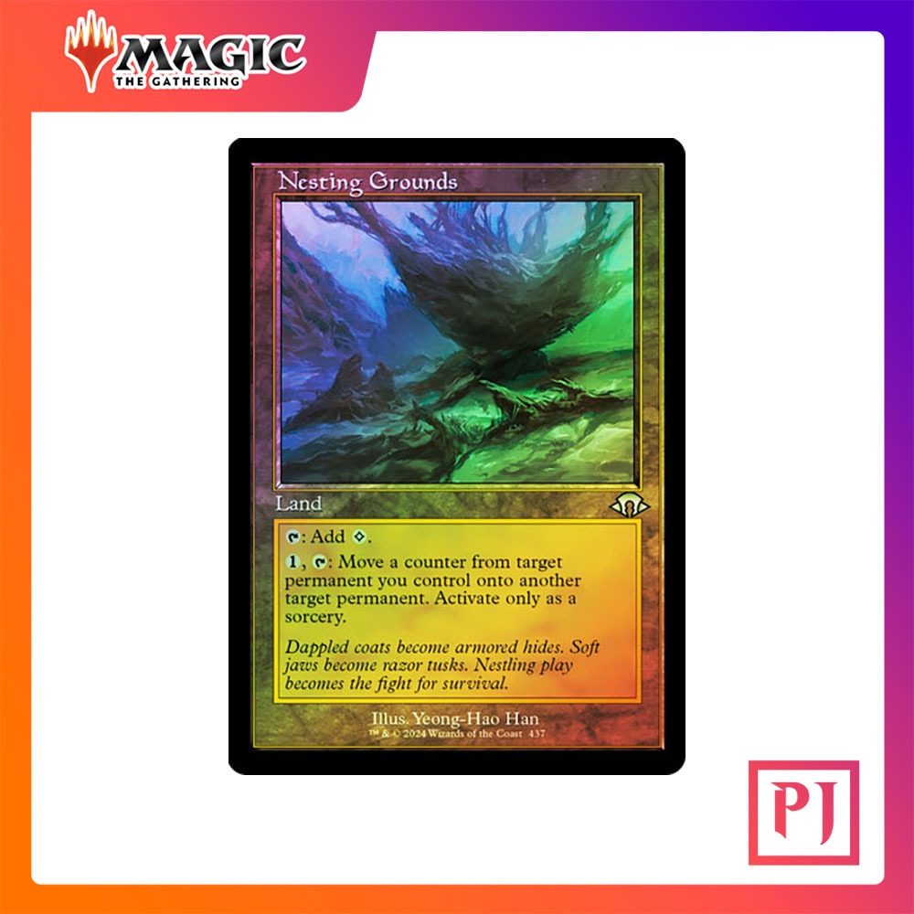 [MTG] Nesting Grounds (Retro Frame) [MH3] [LAND] [UNCOM] [FOIL] [ENG ...