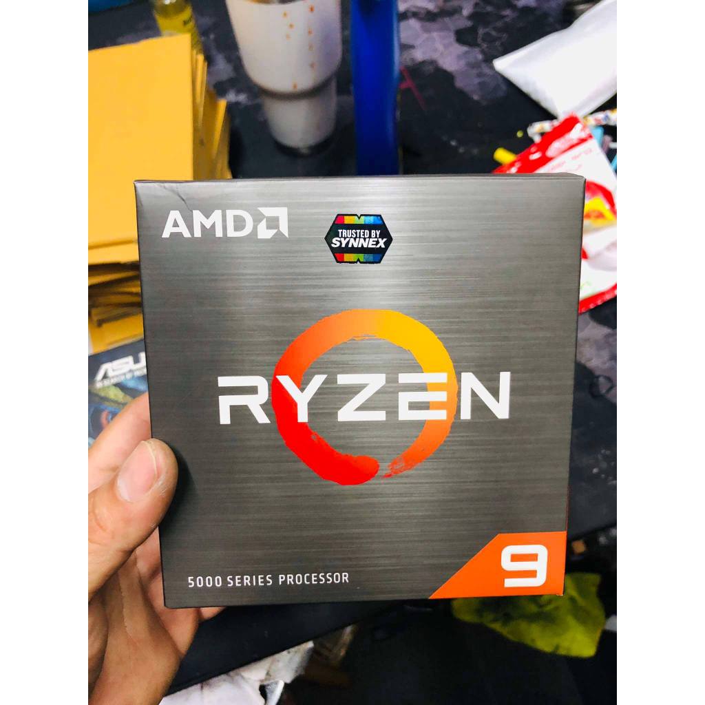 CPU (ซีพียู) AMD AM4 RYZEN 9 5900X (4.80GHz) 12C/24T R9 5900X ครบกล่อง ฟรีชิลิโคน ประกันร้าน ...