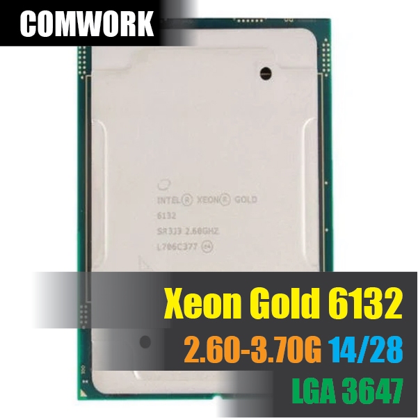 ซีพียู Intel XEON GOLD 6132 LGA 3647 SOCKET P C612 C622 CPU PROCESSOR ...