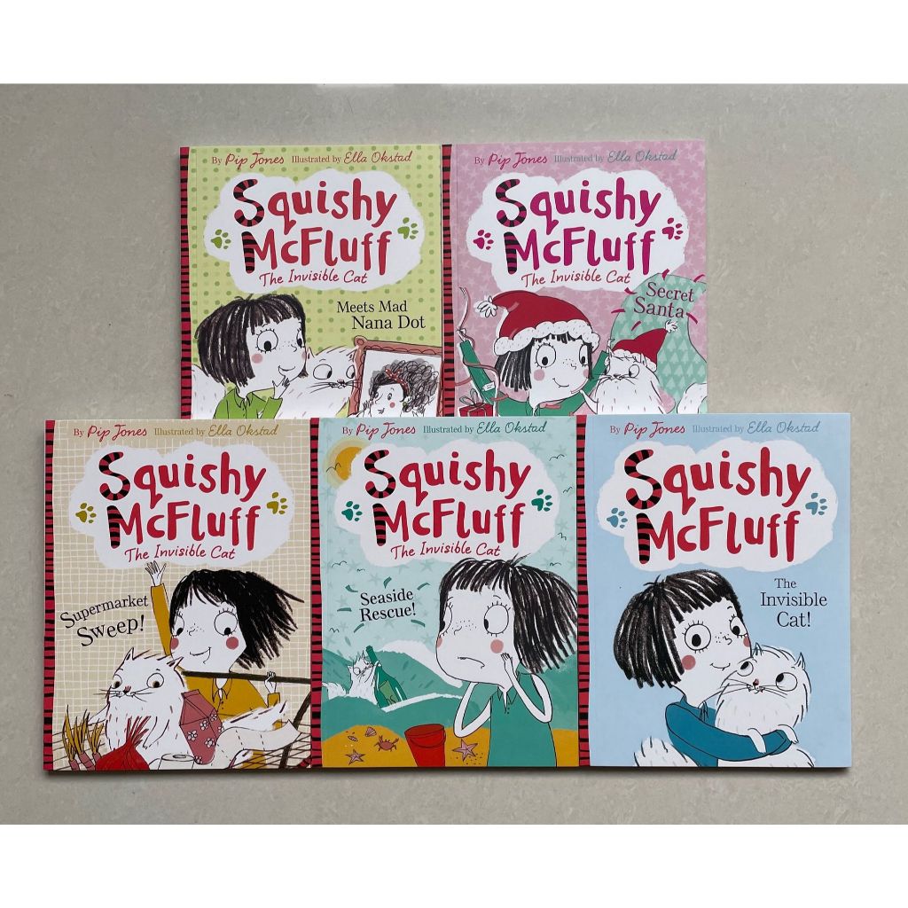 *ส่งทุกวัน* หนังสือภาษาอังกฤษ Squishy McFluff: The Invisible Cat” เขียน ...