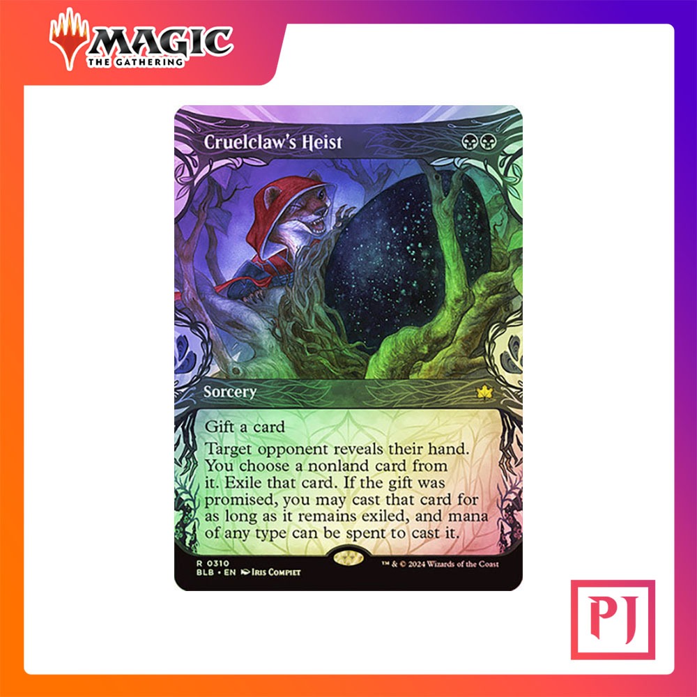 [MTG] Cruelclaw's Heist (Showcase) [BLB] [BLACK] [RARE] [FOIL] [ENG ...