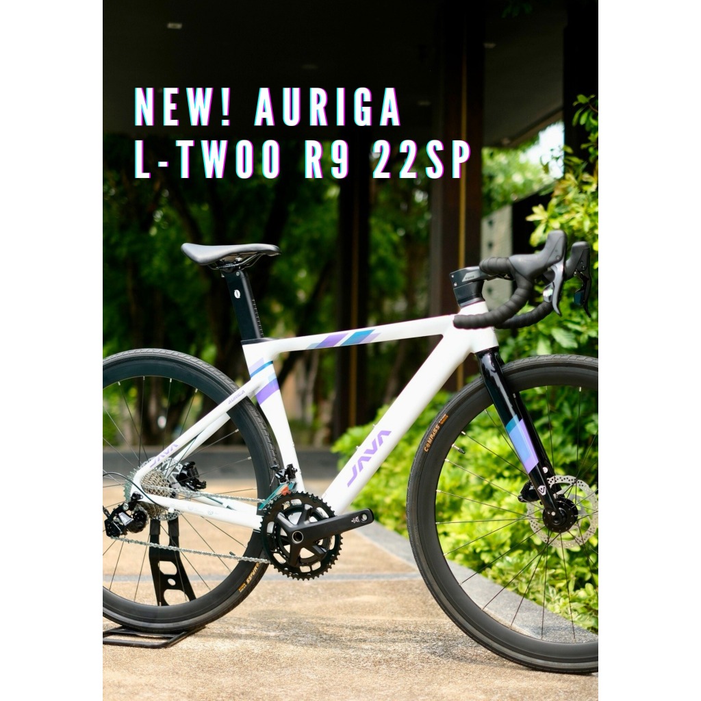 คุ้มมาก 20,900 บาทเท่านั้น! จักรยานเสือหมอบ JAVA AURIGA - R9 22sp ดิส ...