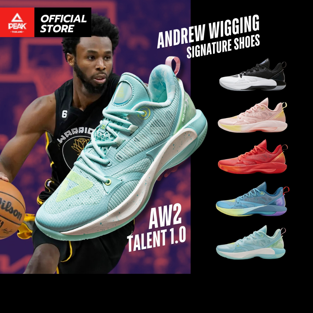 PEAK Andrew Wiggins "AW2-Talent 1.0" ET41057A รองเท้าบาสเกตบอล แอนดรูว์ ...