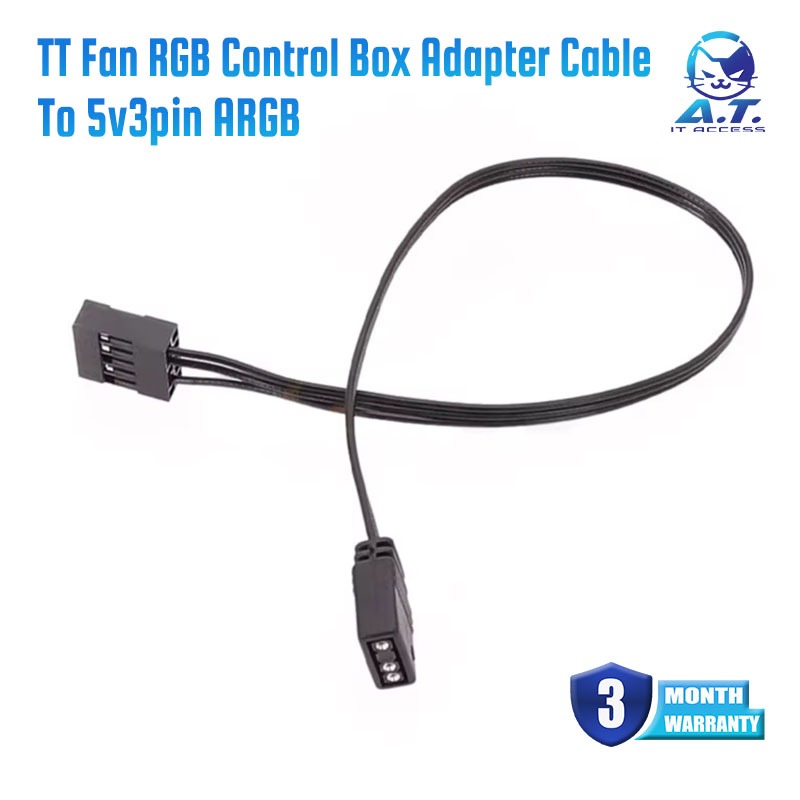TT Thermaltake Fan RGB Control Box Adapter Cable 5V ARGB ...