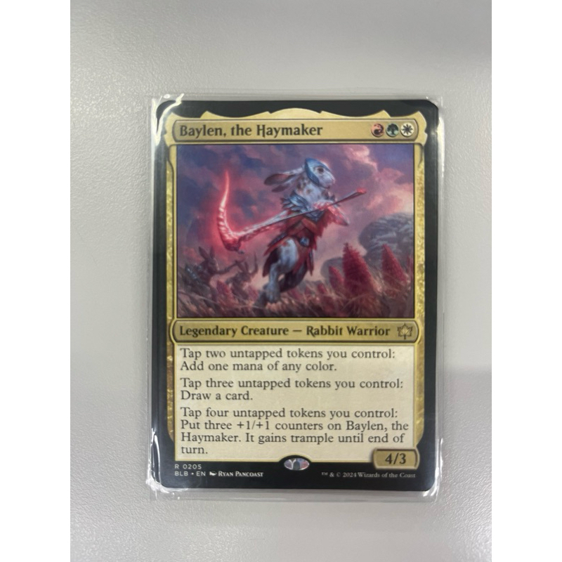 การ์ด MTG Baylen, the Haymaker Multi Magic the Gathering EDH รุ่น BLB ...