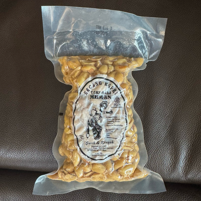 พร้อมส่ง! Exp.8-9/26 ถั่วบาหลีIndonesia Kacang Kapri Tari Bali/Garlic ...