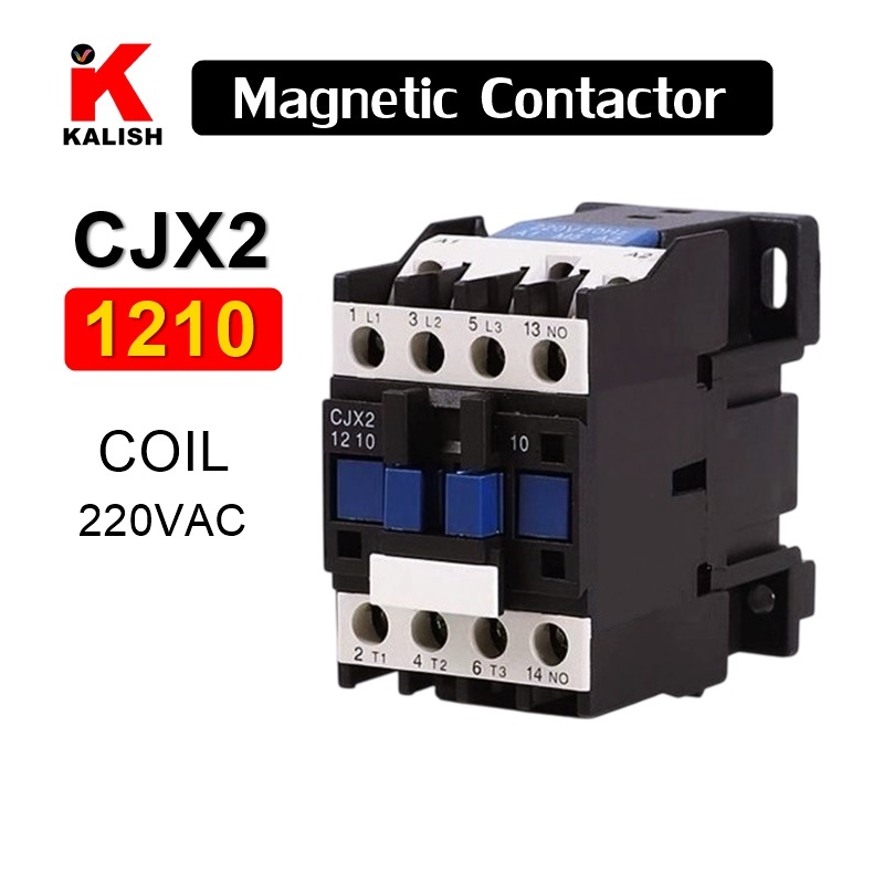แมกเนติก คอนแทคเตอร์ CJX2-1210 Coil 220VAC CJX2-1210 MAGNETIC AC CONTACTOR CJX2-12 | Shopee Thailand