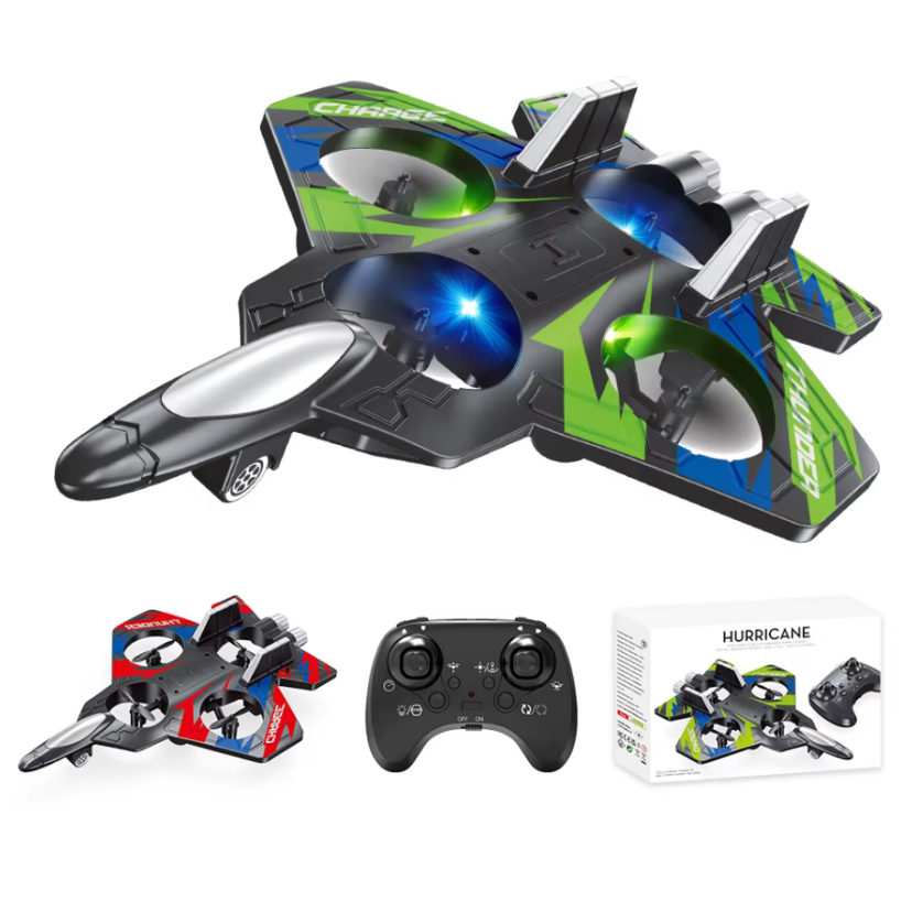 เครื่องบินรบบังคับ Drones Remote Control RC Mini Plane 2.4GHz E36 ...