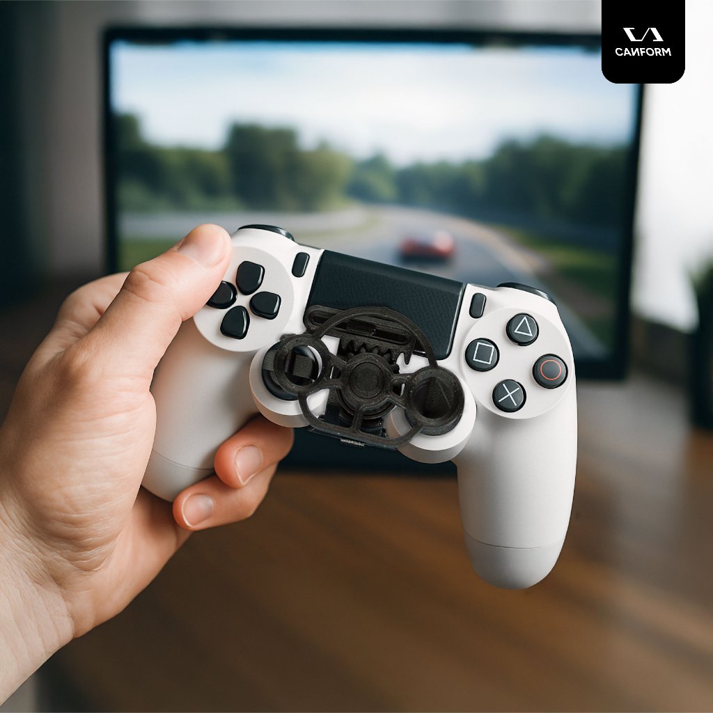PS4 Mini Steering Wheel พวงมาลัยจอยเกม พวงมาลัยขนาดเล็กสำหรับ ...