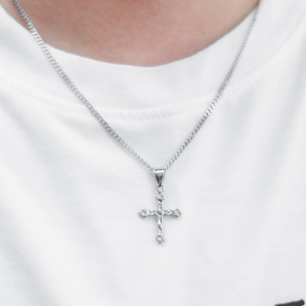 RetsCo สร้อยคอ Stainless - ' Rets Cross ' | Shopee Thailand