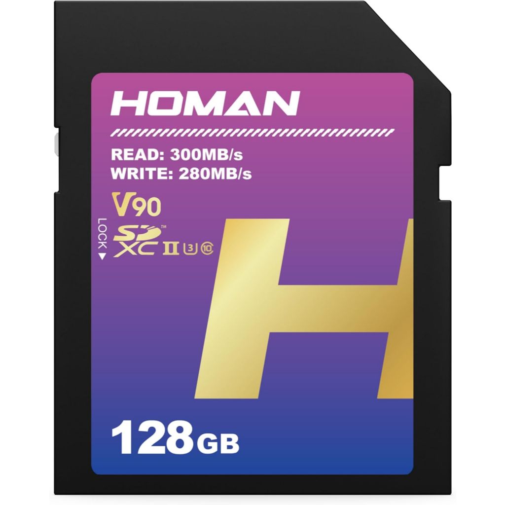 Homan UHS-II SD Card (V90) – การ์ด SD ความเร็วสูง ถ่าย RAW และวิดีโอ 8K ...