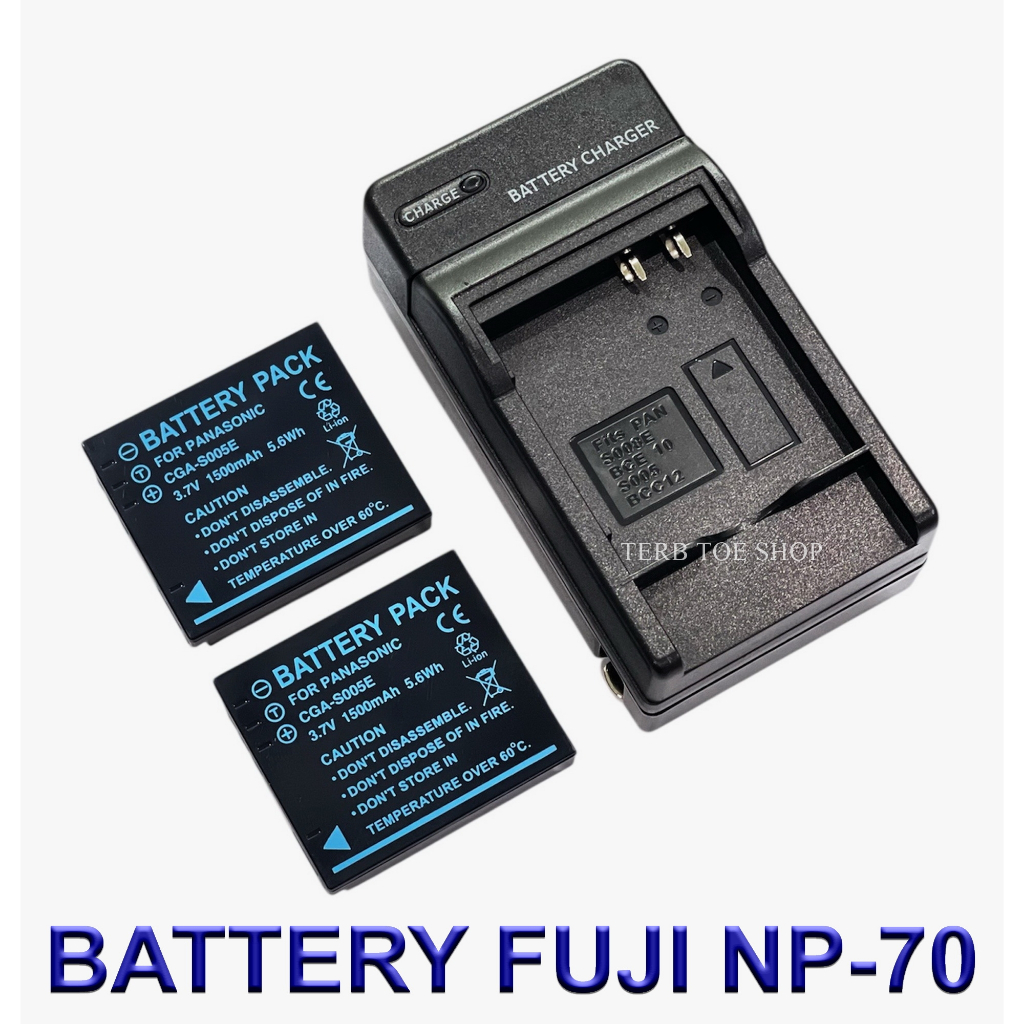 FNP70 / NP70 / FNP-70 / NP-70 Battery and Charger For Fujifilm FinePix ...