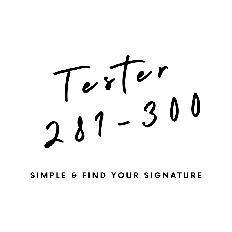 (ขนาดทดลอง 3-5 ml.) Number 281-300 Collection : Something special for ...