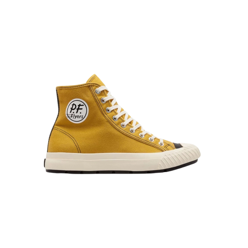 รองเท้า PF FLYERS GROUNDER HI PM19GH1A - GOLD RUSH | Shopee Thailand