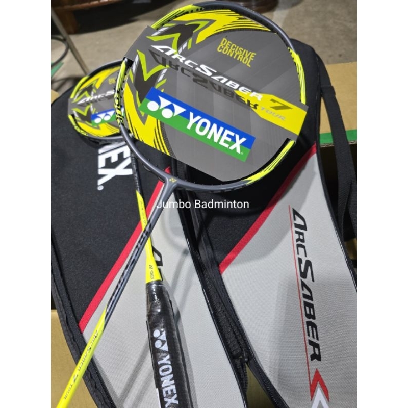 Yonex ไม้แบดมินตัน รุ่น Arcsaber 7 TOUR แถมเอ็น BG65 กริป ซอง | Shopee Thailand