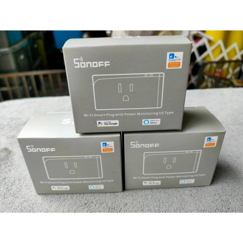 Sonoff S31 iPlug วัด Power Watt WIFI Smart 15A ปลั๊กวัดพลังงาน สั่งเปิดปิด รองรับ Alexa, Google ...