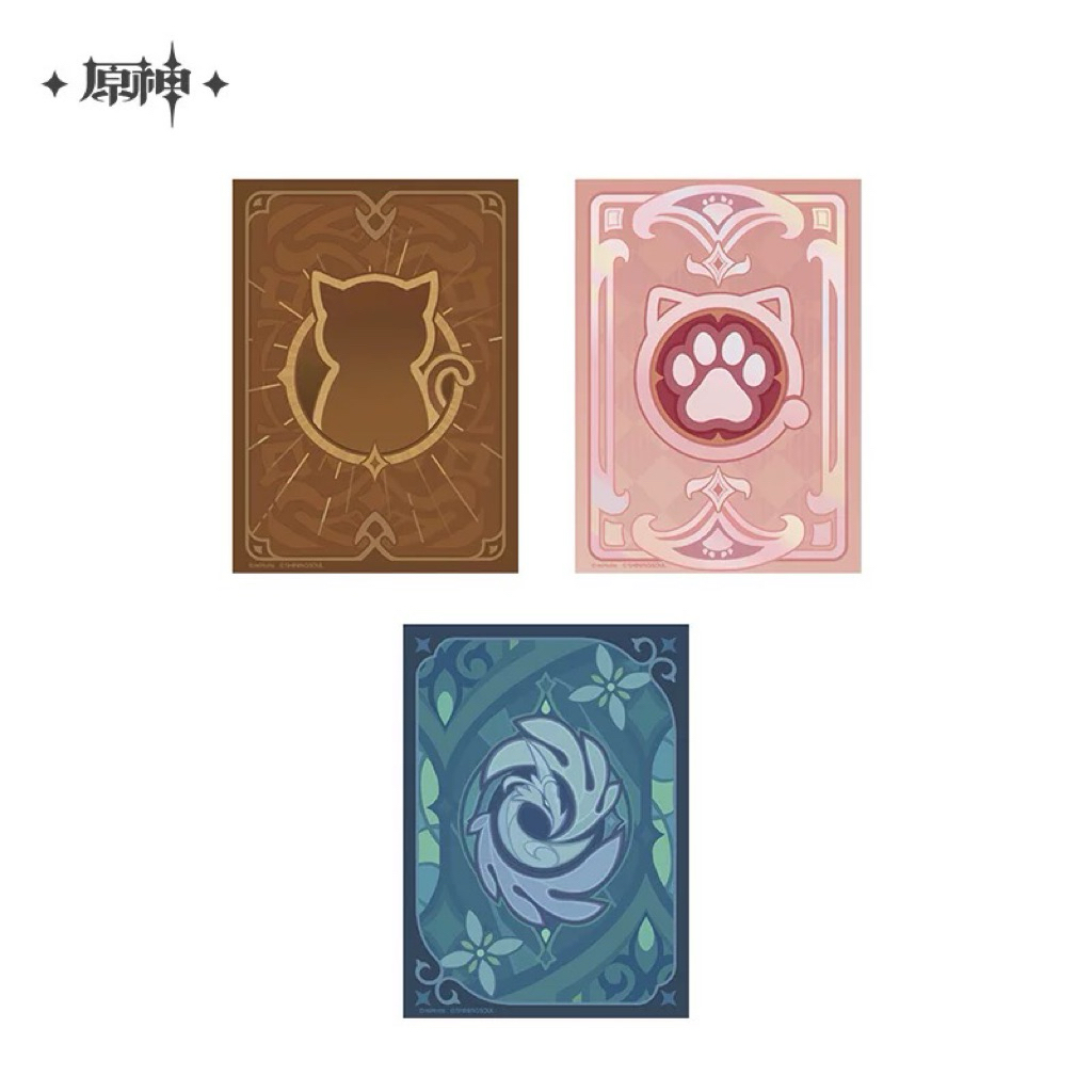 [Pre] [Genshin Impact] Seven Summon Battle cards Card Sleeve : TCG เกม ...