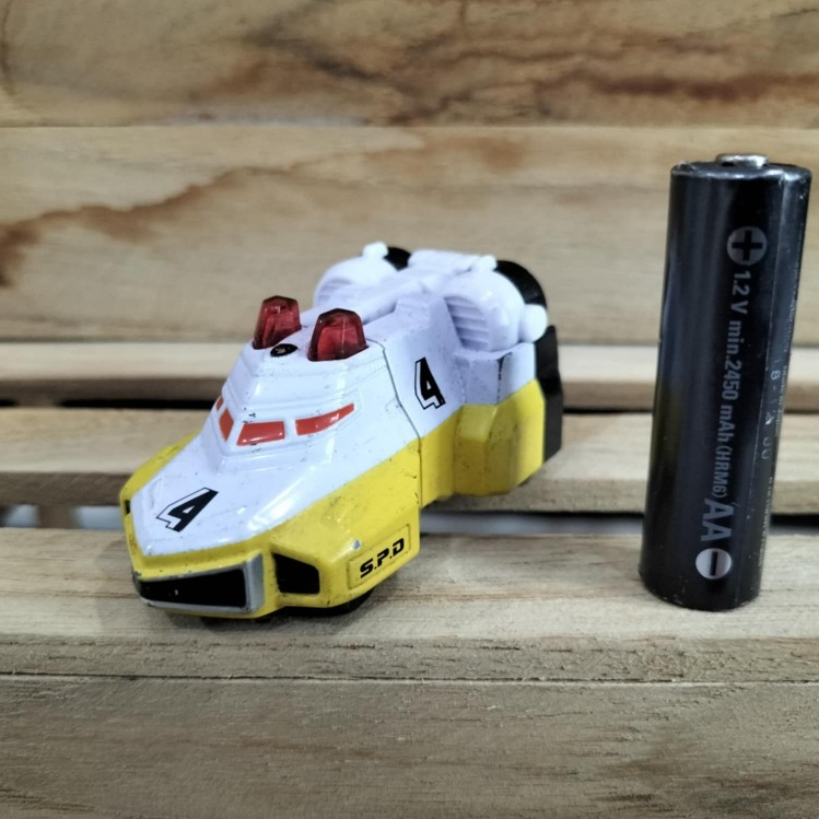 รถเหล็ก Delta Runner 4 ขบวนการ Dekaranger Deka machine #4 Deka Tokusou ...