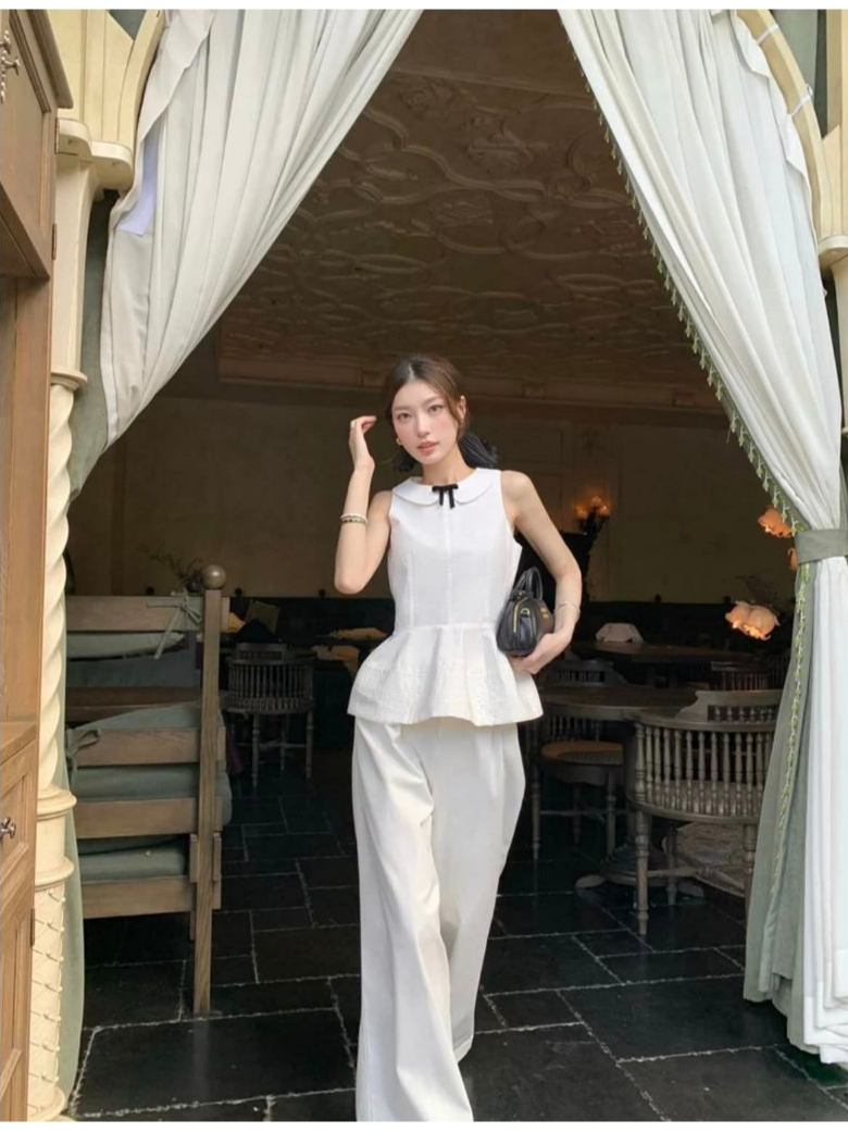 Mogwany พรี Wanda Set (เสื้อ+กางเกง) งานสวยดูแพงมาก แมทช์ง่าย ใส่แยกก็สวย เก็บโค้ดหน้ากิจกรรม ...