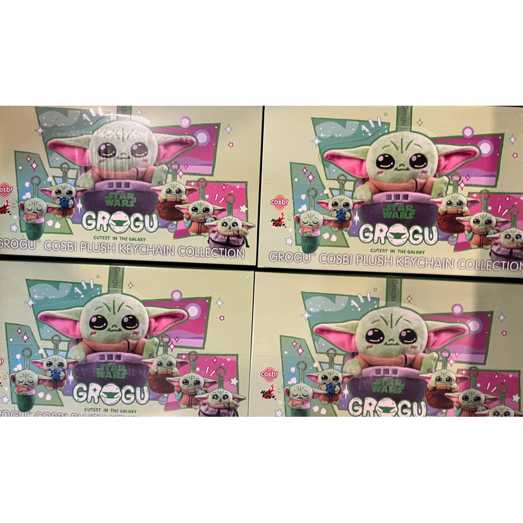 (ยก box) Hot Toys Star Wars - Grogu Cosbi Plush Keychain | Shopee Thailand