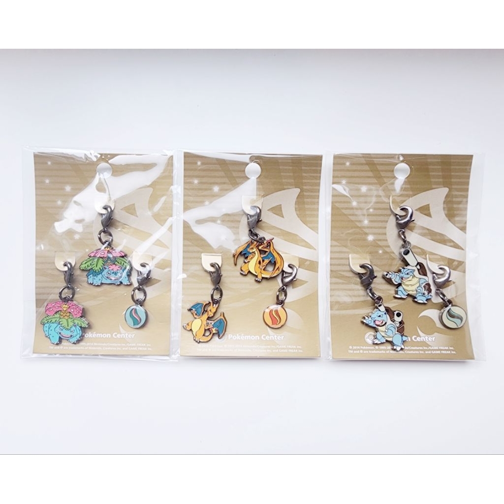 POKEMON Metal Charm ชาร์มโปเกม่อนลิขสิทธิ์แท้ จากญี่ปุ่น Set Mega ...
