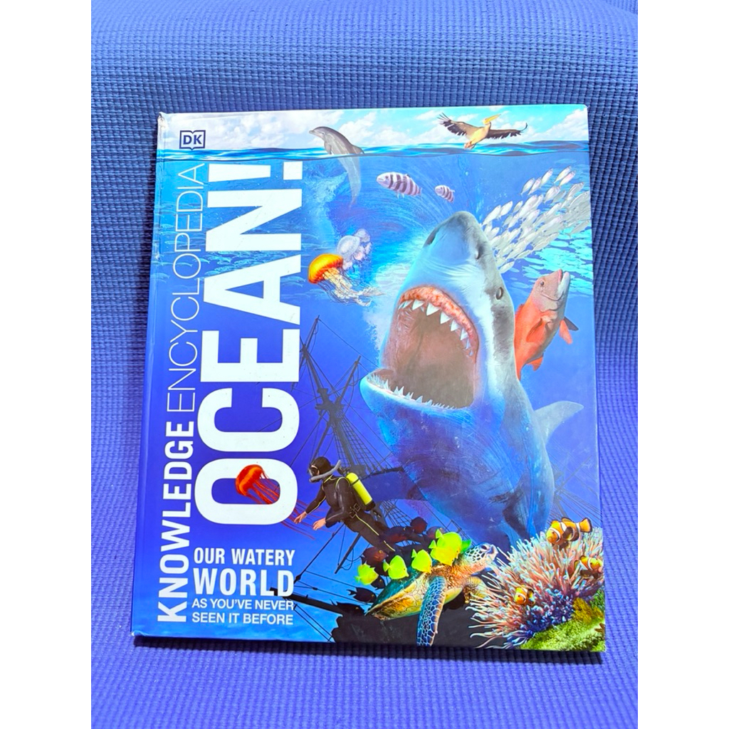 (ของแท้ป้ายasia books)KNOWLEDGE ENCYCLOPEDIA OCEAN ตำหนิมุมมือ2มุมถลอก | Shopee Thailand