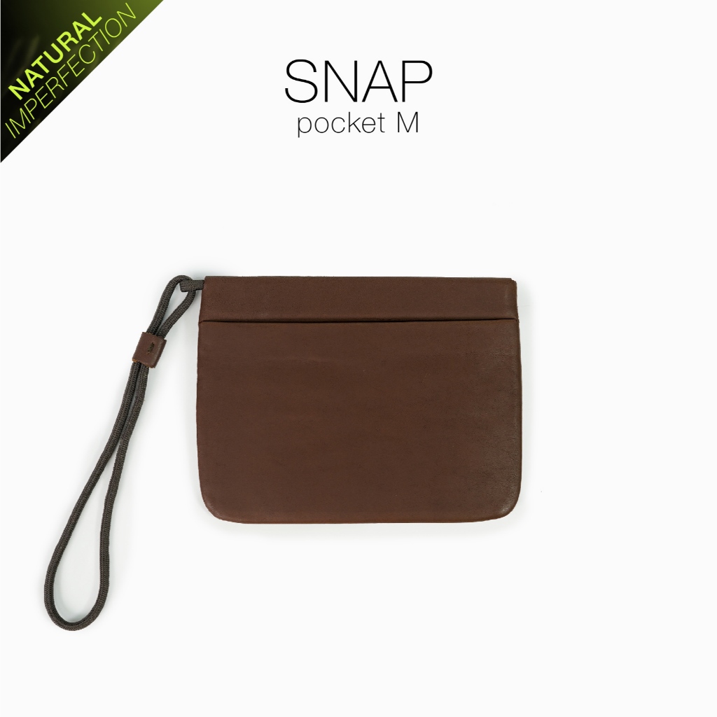 labrador SNAP pocket M | NATURAL IMPERFECTION กระเป๋าสตางค์แบบคล้องมือ ...
