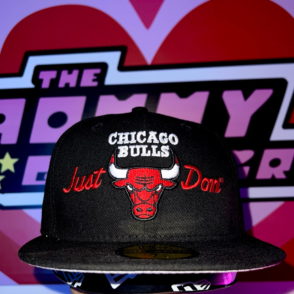 หมวก Newera Chicago Bulls x Just Don Black 59FIFTY | Shopee Thailand