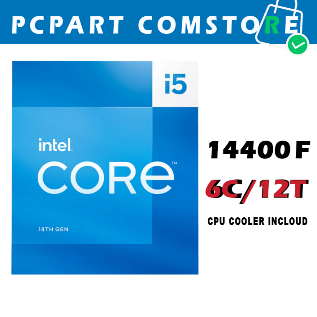 ซีพียู Intel Core i5-14400F 4.70GHz 10C/16T LGA-1700 ของใหม่ | Shopee Thailand