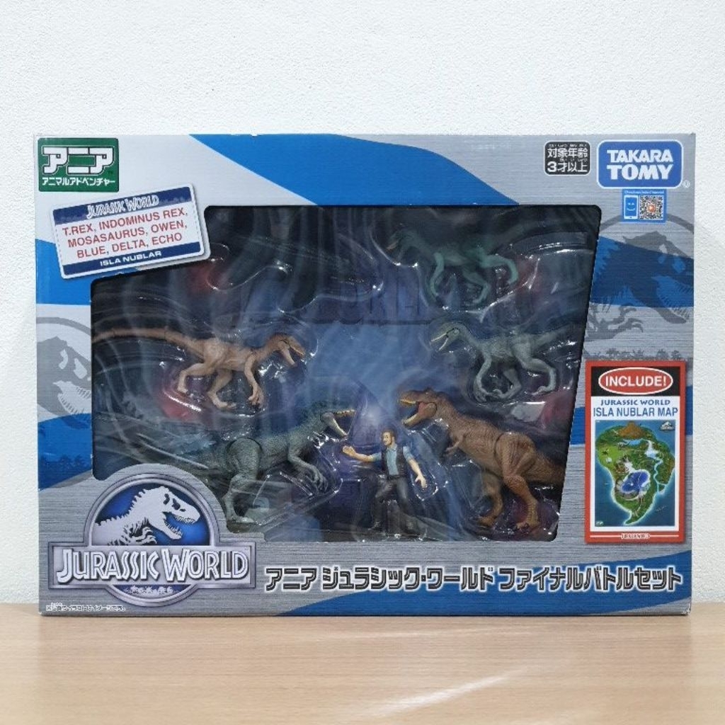 Ania Jurassic World Final Battle Set จูราสสิค เวิลด์ ไดโนเสาร์ Takara ...