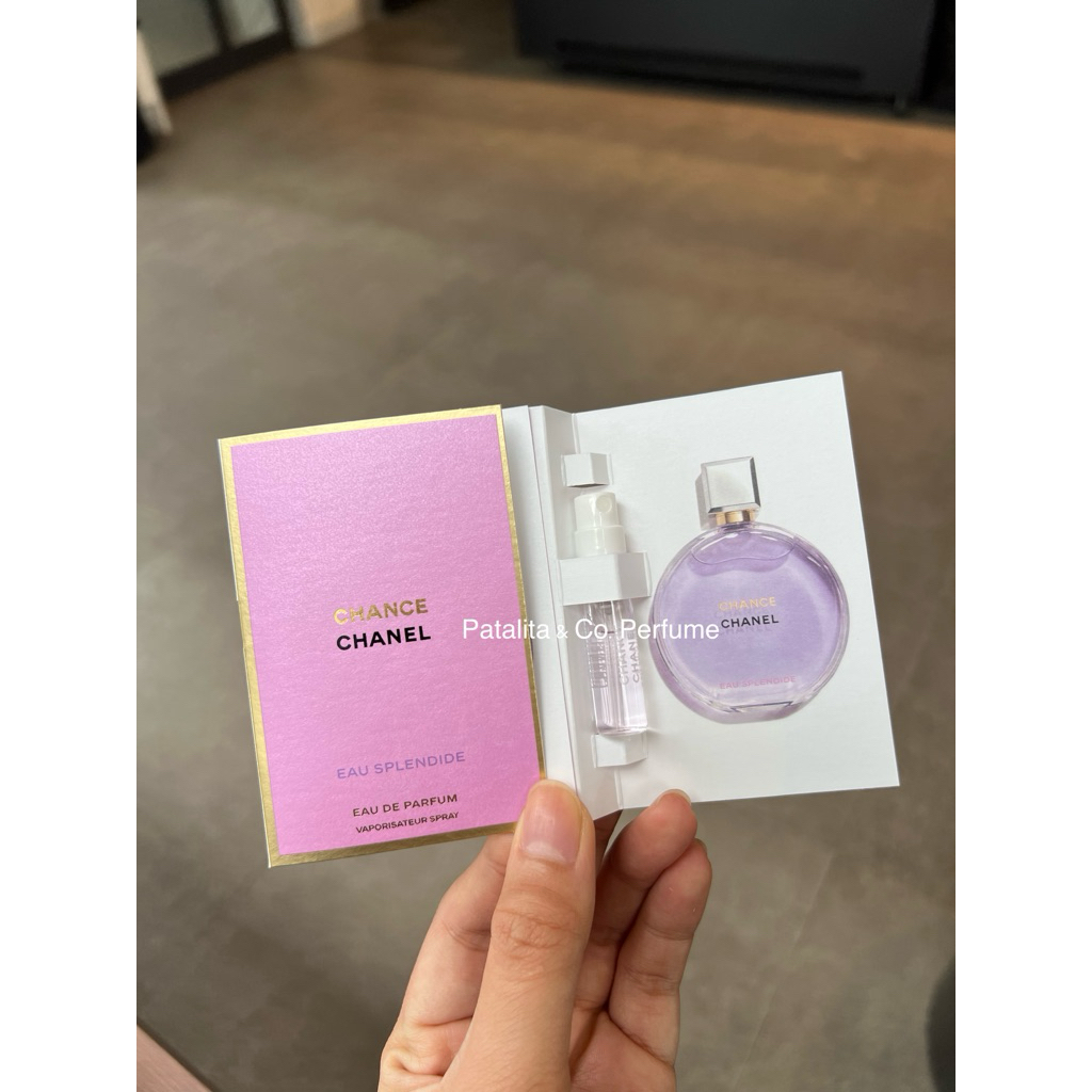 Chanel Chance Eau Splendide Eau De Parfum 1.5ml | Shopee Thailand