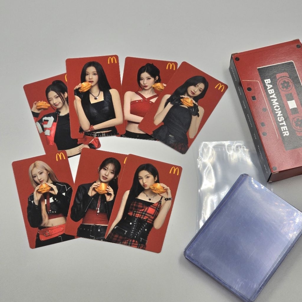 การ์ด Babymonster Baby Monster x Mcdonald HK ของใหม่ Ruka Asa Chiquita ...