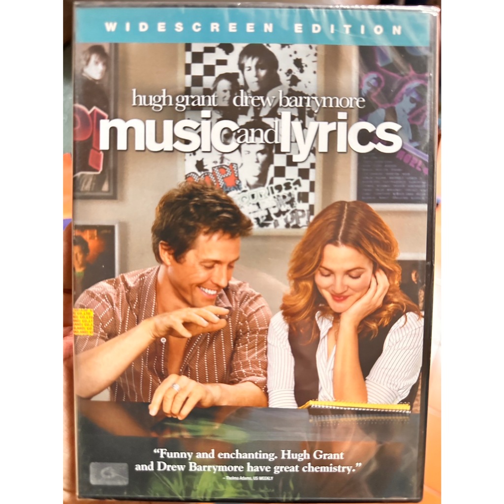 DVD : Music and Lyrics (2007) มิวสิค แอนด์ ลีริคส์ สี่ห้องใจนี้ มีแต่เสียงเธอ " Hugh Grant, Drew ...