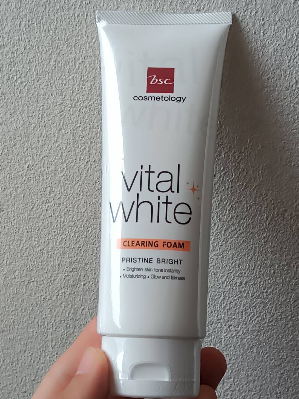 BSC VITAL WHITE FACIAL CLEANSING CREAM/ Foam บีเอสซี คลีนซิ่งครีม และ ...
