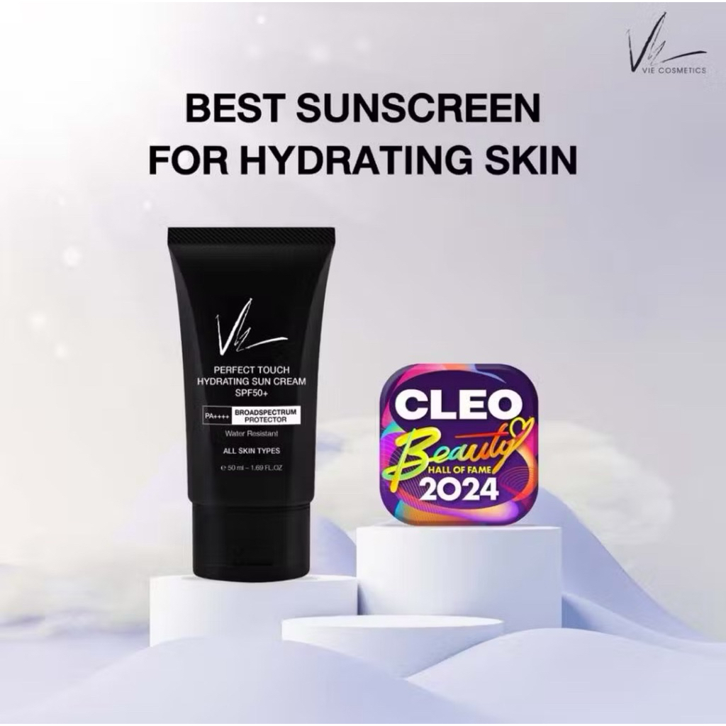 [ส่งตรงจากแบรนด์] Vie Cosmetics Perfect Touch Hydrating Sun Cream SPF50 ...