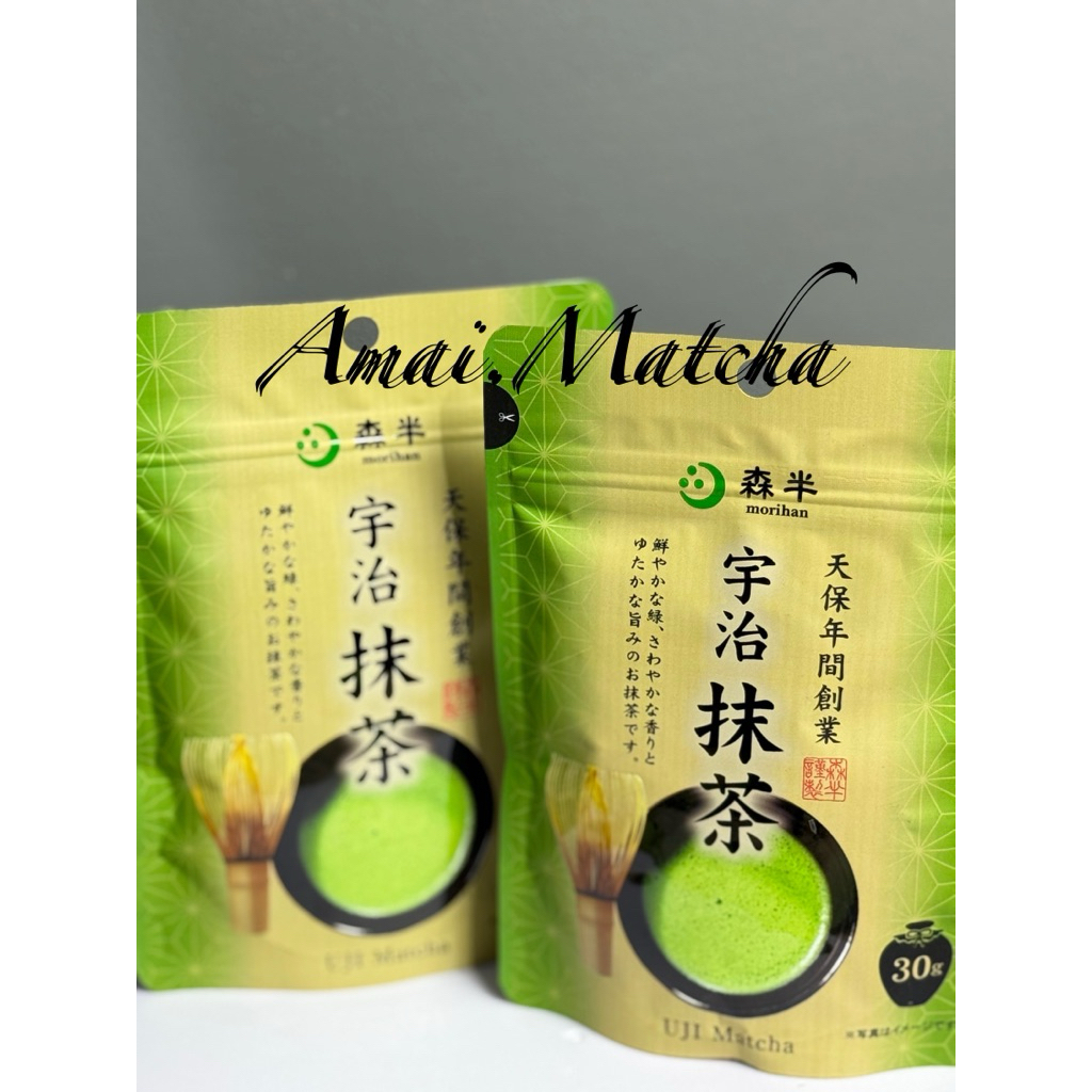 Morihan Uji Matcha 30g. พร้อมส่ง มัทฉะตัวดัง ชงใสเริ่ด ลาเต้นัว ...